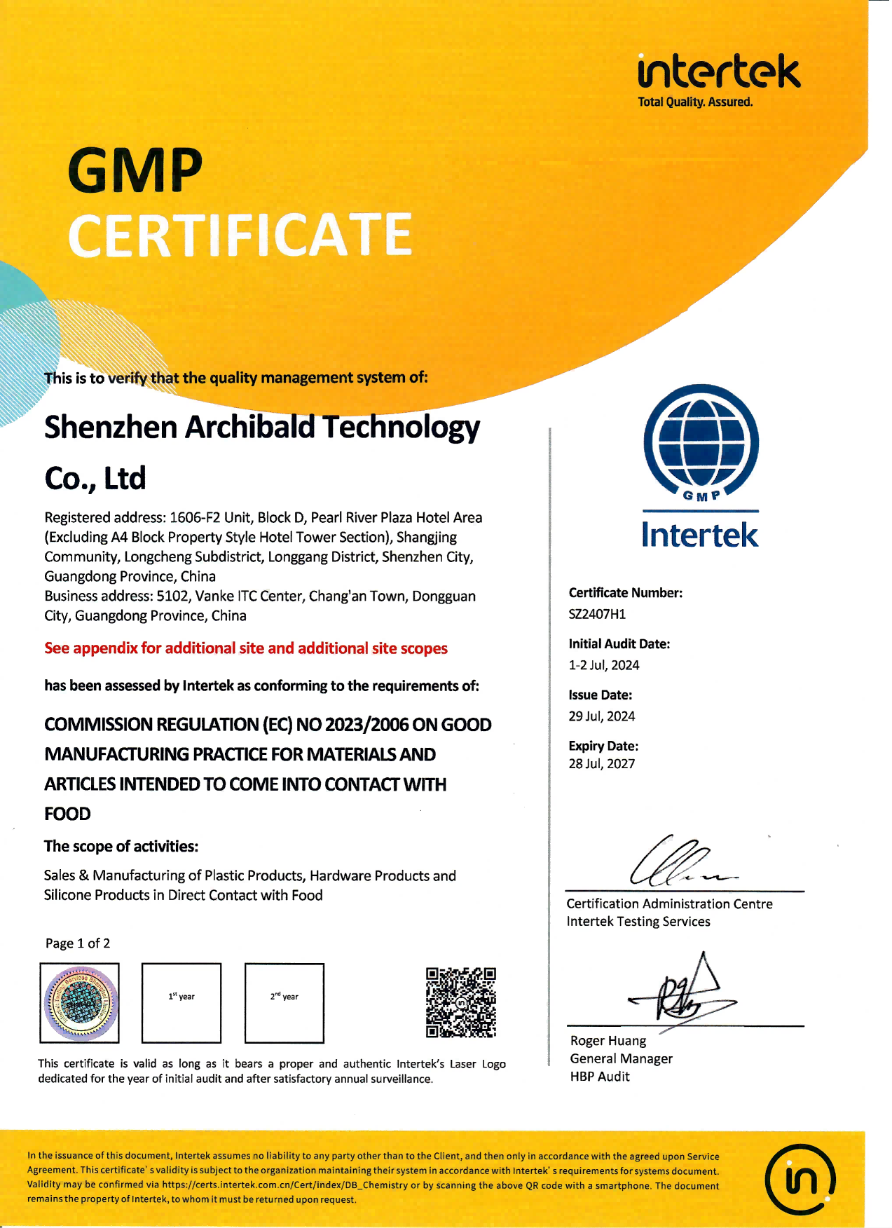 {GMP Certified Packaging Factory That Will Help Your Brand} | Archibald ...